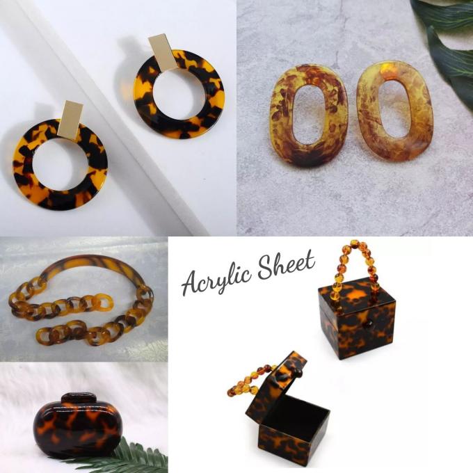 4×8 Feet Celluloid Tortoise Shell Acrylic Sheet For Guitar Decoration