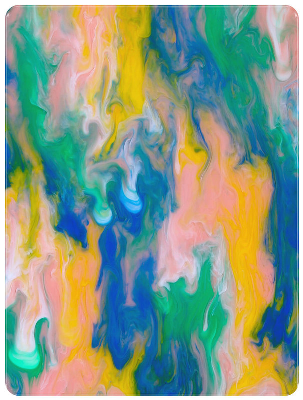Mixed Color Cloudy Oil Painting Pattern Acrylic Sheet 1/8 inch For ...