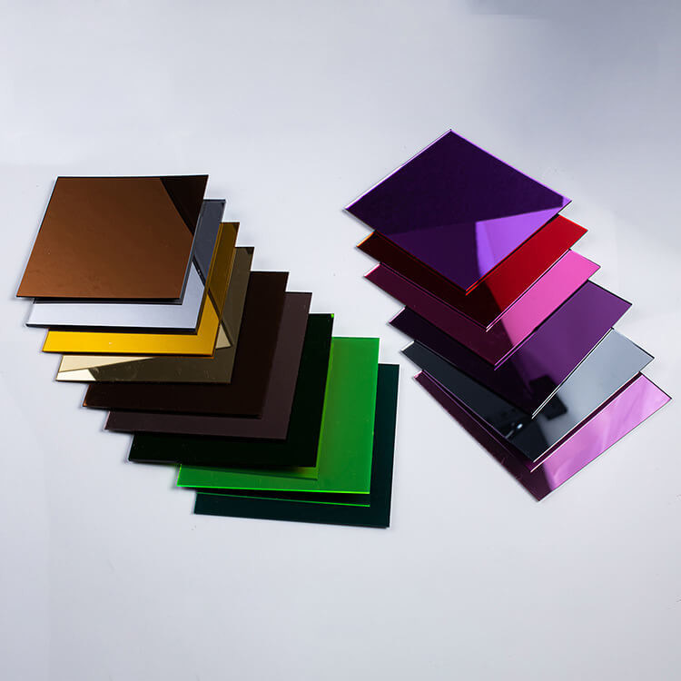 High Reflective Plexiglass Mirror Sheets 0.8-6mm Acrylic For Decoration