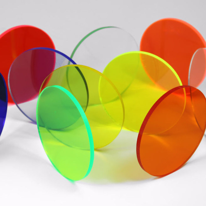 Eco Friendly Acrylic Resin Panel Sheets Translucent Color 4x6ft
