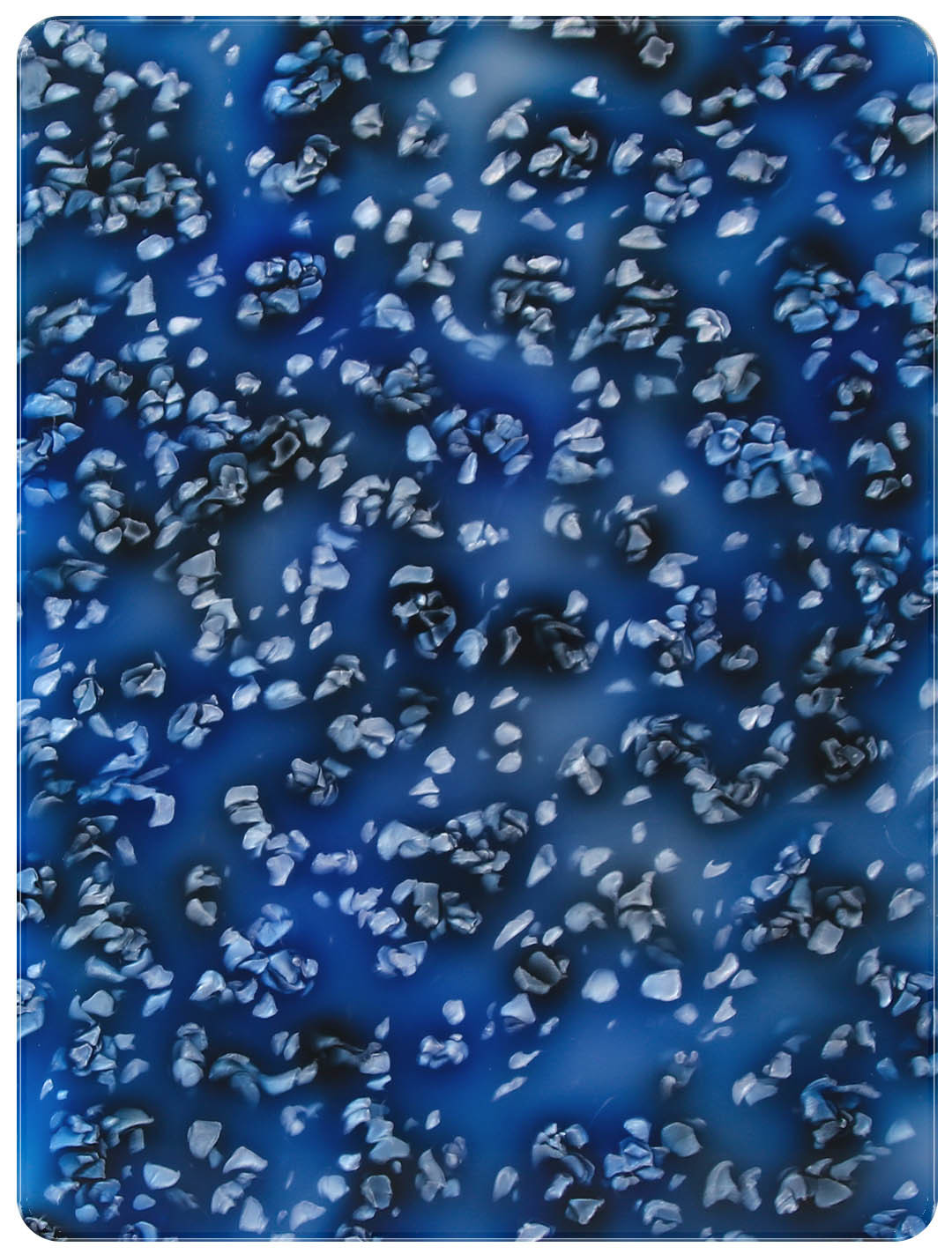 4x8ft Blue Colored Cast Perspex Pearl Acrylic Sheets Laser Cut Board