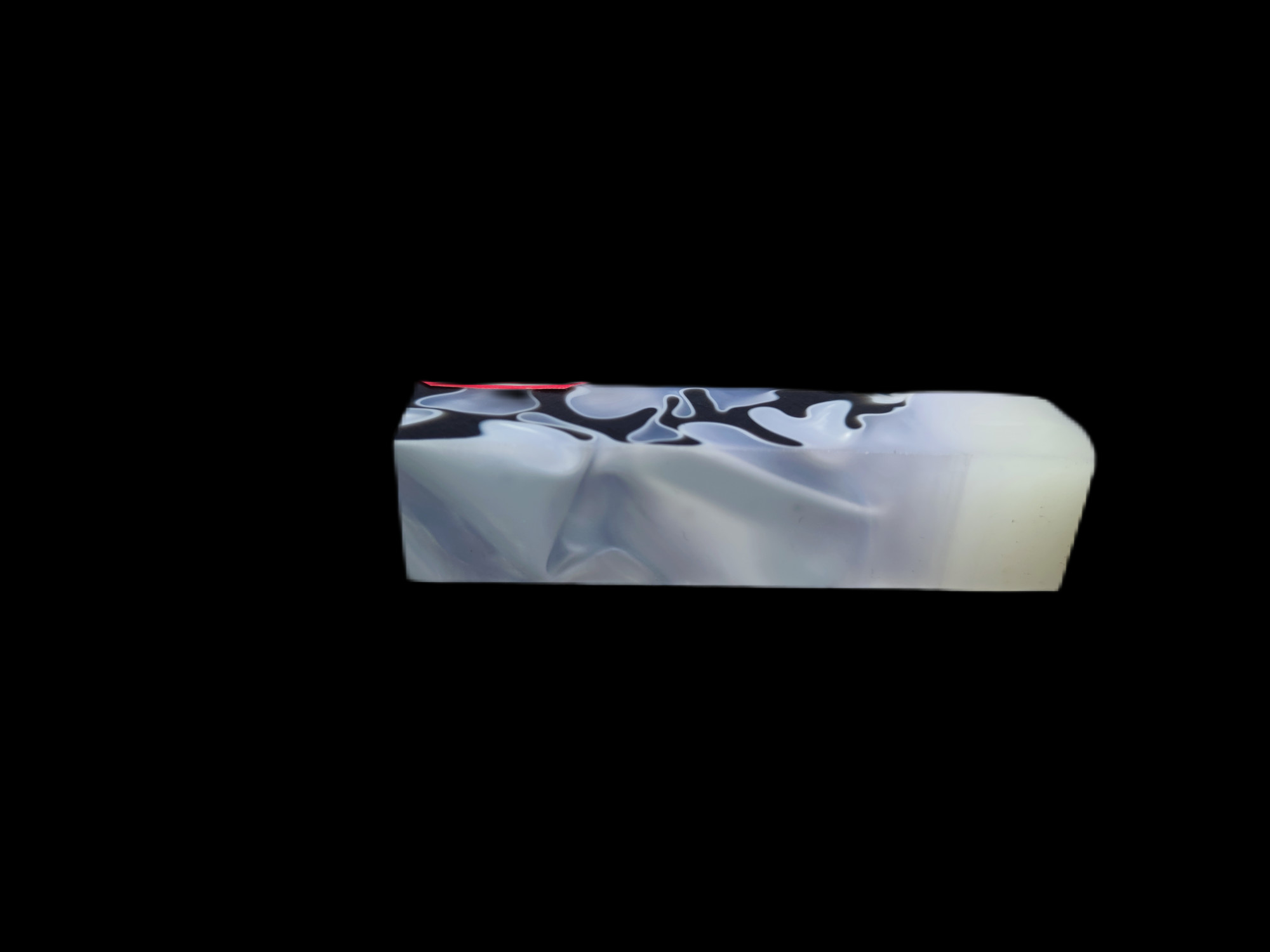 Water Wave Pattern Acrylic Tube Rectangle Square Bar Acrylic Rod for ...