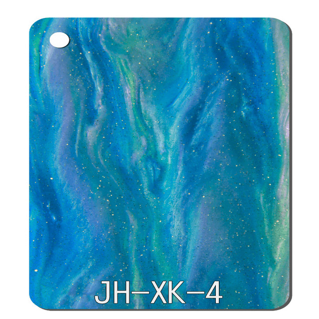 Blue Perspex Cast Pattern Acrylic Sheet 3mm Laser Engraving 1050x630mm