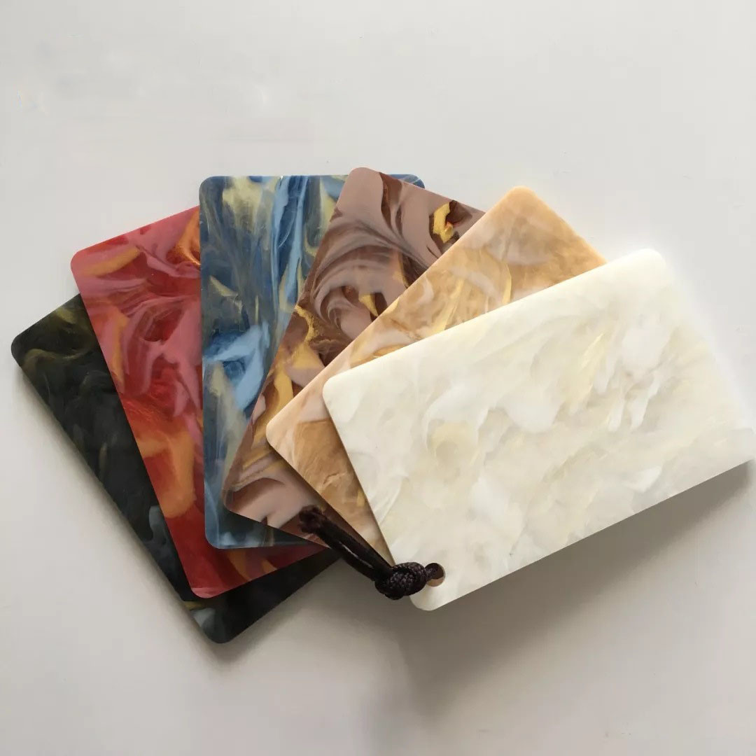 Acrylic PMMA Smoky Ripple Plastic Sheet 15mm Thickness