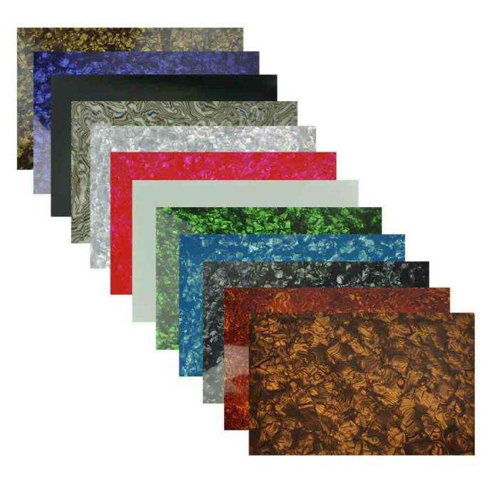 Pearloid Pink Celluloid Plastic Sheet Multicolor Guitar Picks Celluloid ...